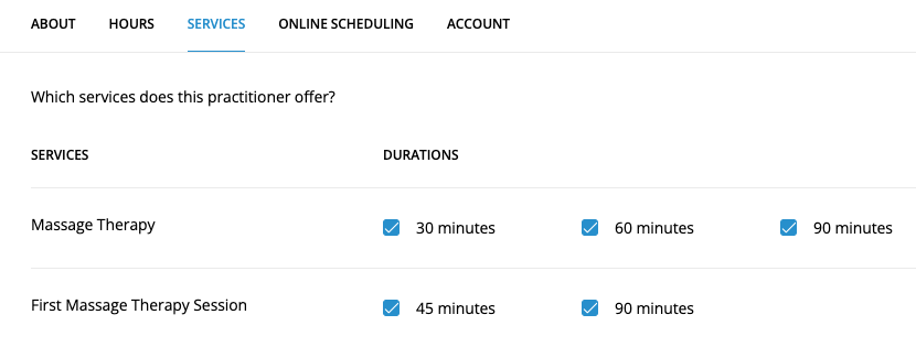 How to add and edit practitioner profiles – Help Center